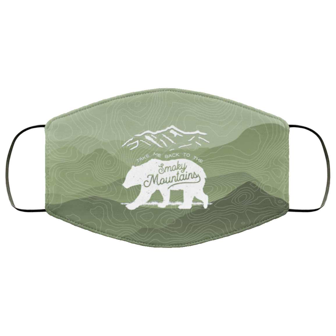 Take Me Back to the Smokies - Adult Face Mask – Smoky Mountain Shop