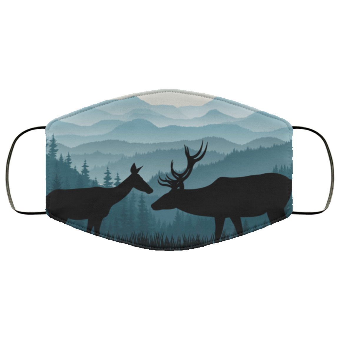 Smoky Mountain Morning - Adult Face Mask – Smoky Mountain Shop